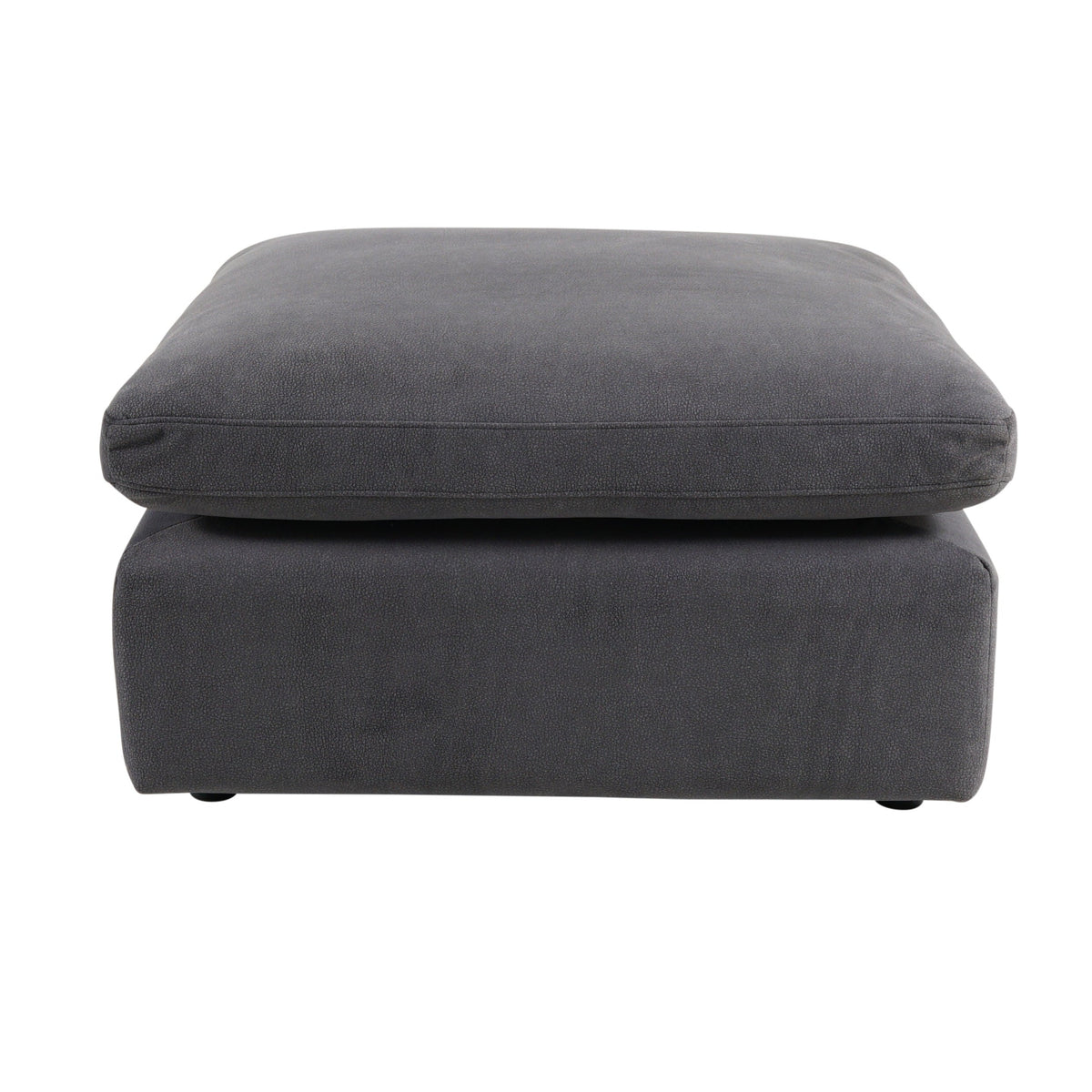 Andrea Footstool - Charcoal Grey – Dante Furniture